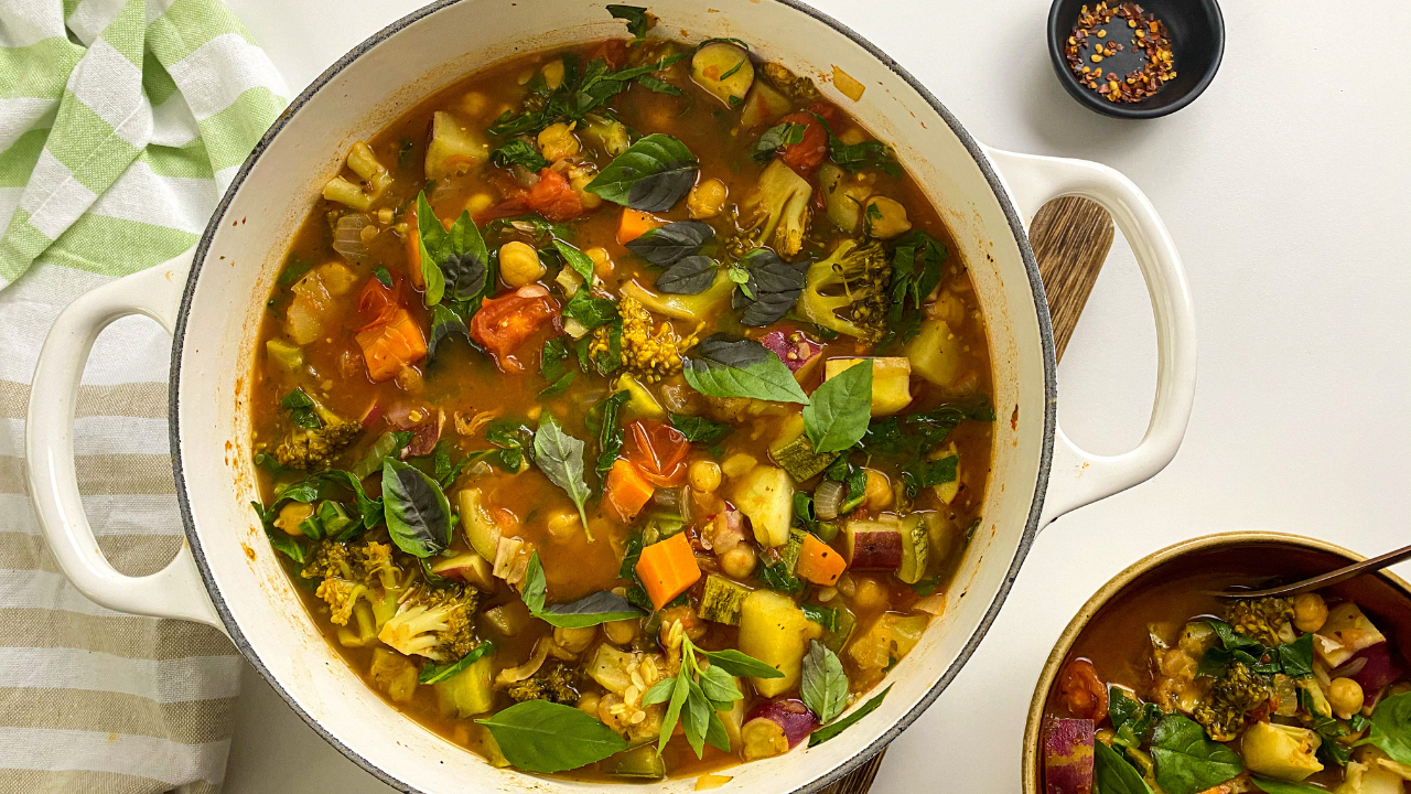 Sopa Multi Vegetais Nutritiva | MARIANA TALITA